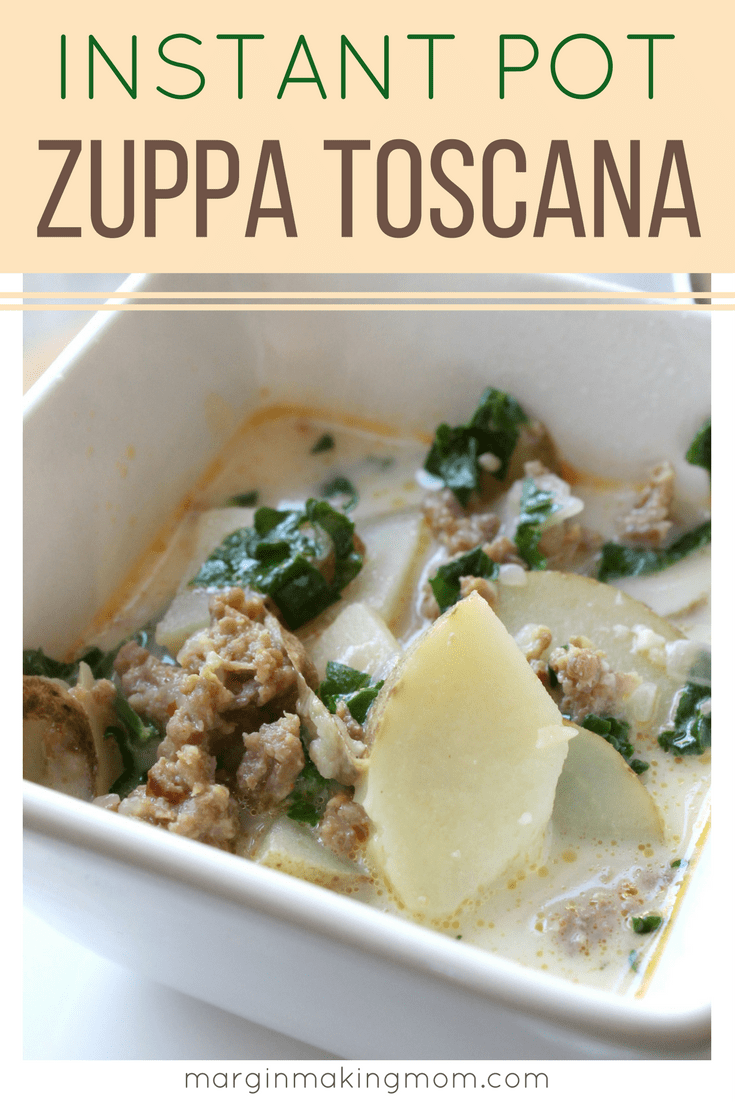 Easy Instant Pot Zuppa Toscana (Olive Garden Copycat)