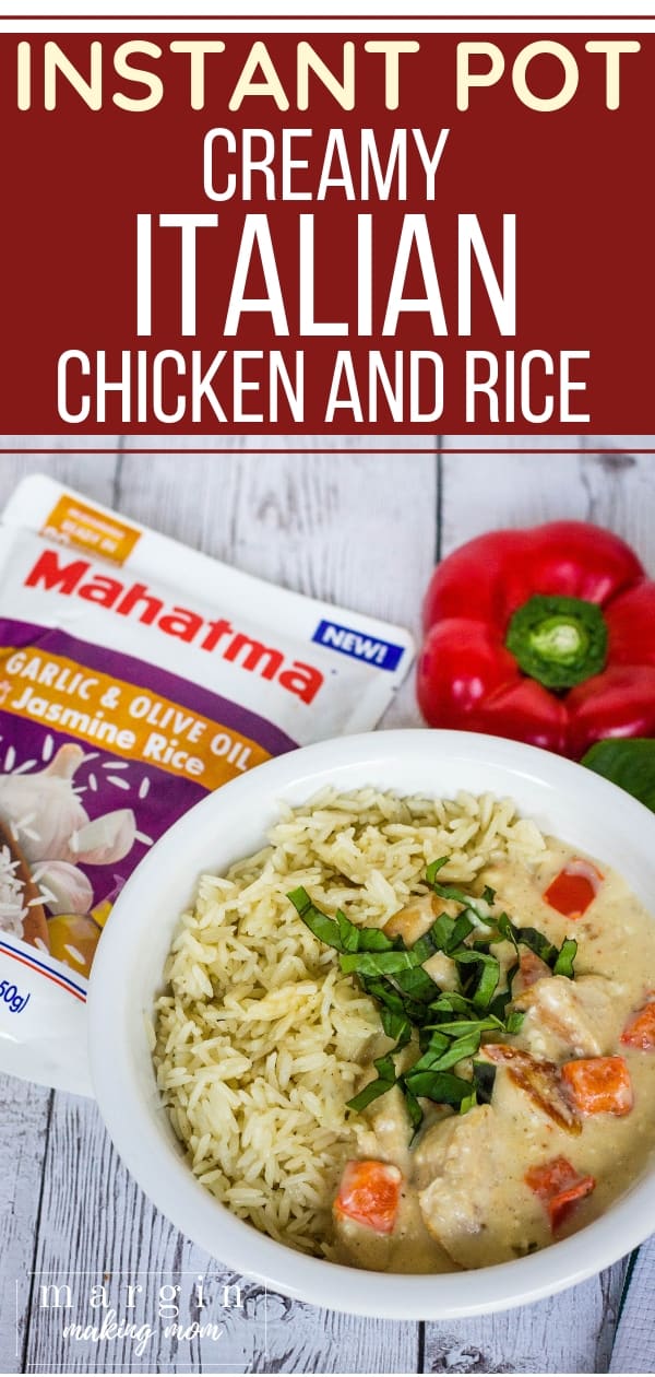 Instant Pot Creamy Italian Chicken - Margin Making Mom®