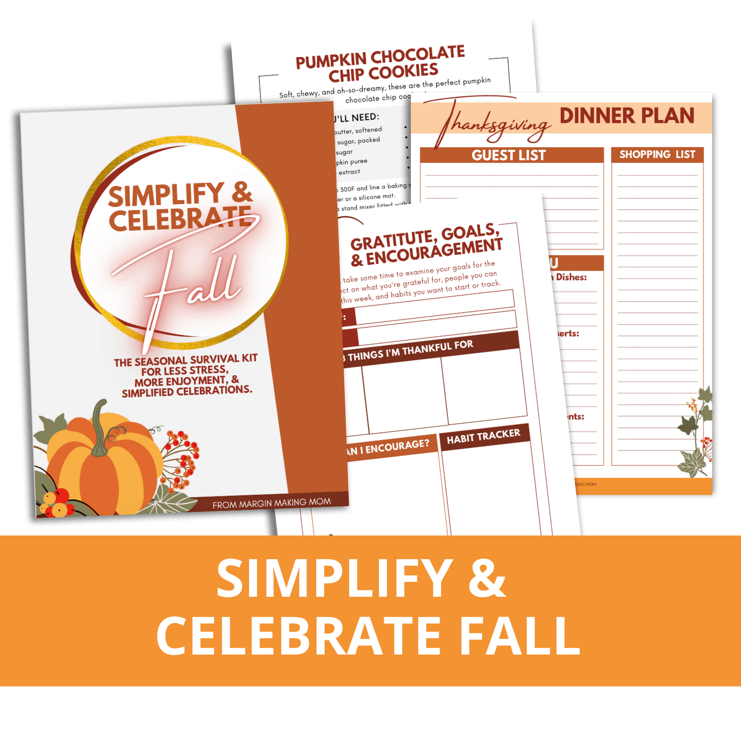 Simplify and Celebrate Fall - Margin Making Mom®