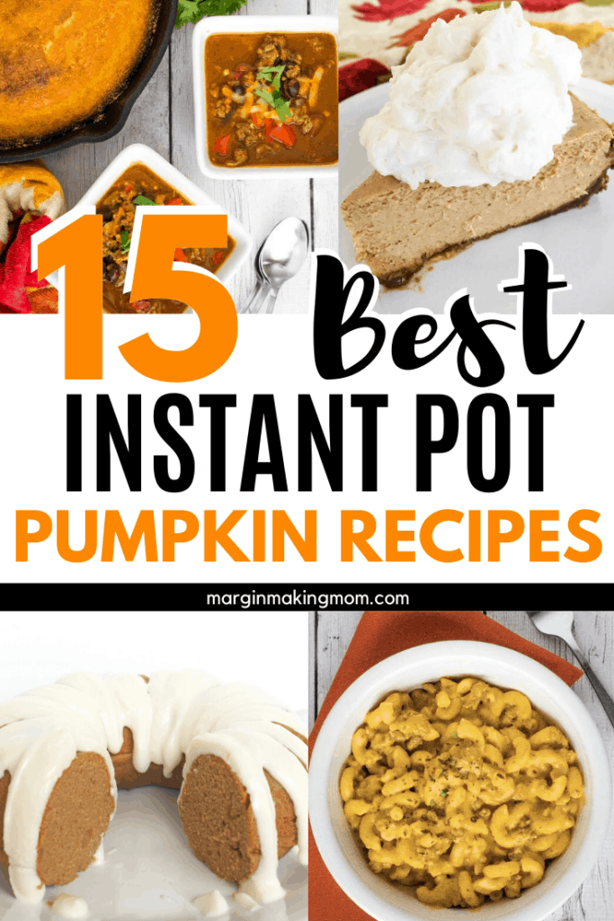 The Best Instant Pot Pumpkin Recipes for Fall - Margin Making Mom®