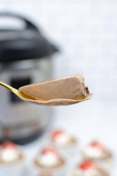 Decadent Instant Pot Chocolate Custard - Margin Making Mom®