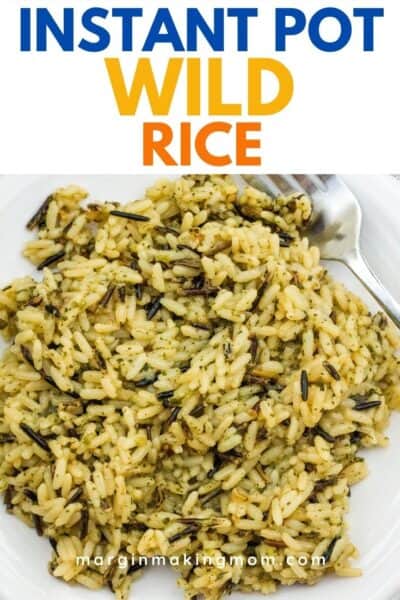 Uncle Ben's Wild Rice in the Instant Pot - Margin Making Mom®