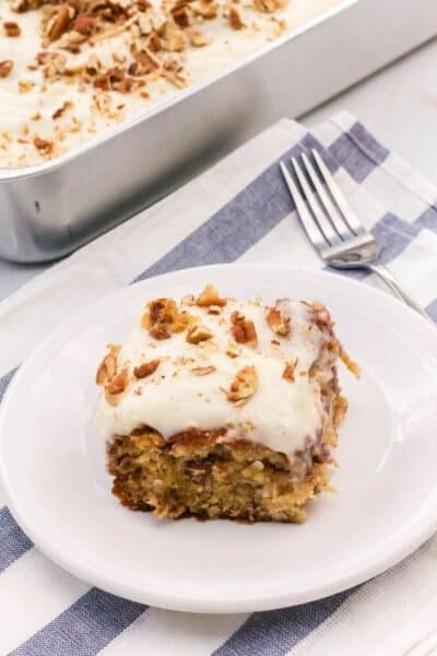 Easy Preacher Cake with Cream Cheese Frosting - Margin Making Mom®