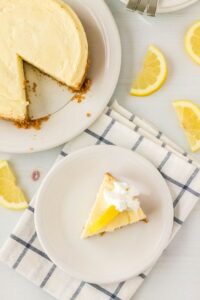 Easy Instant Pot Lemon Cheesecake - A Cool and Creamy Treat - Margin ...