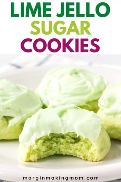 Easy Lime Jello Sugar Cookies - Margin Making Mom®