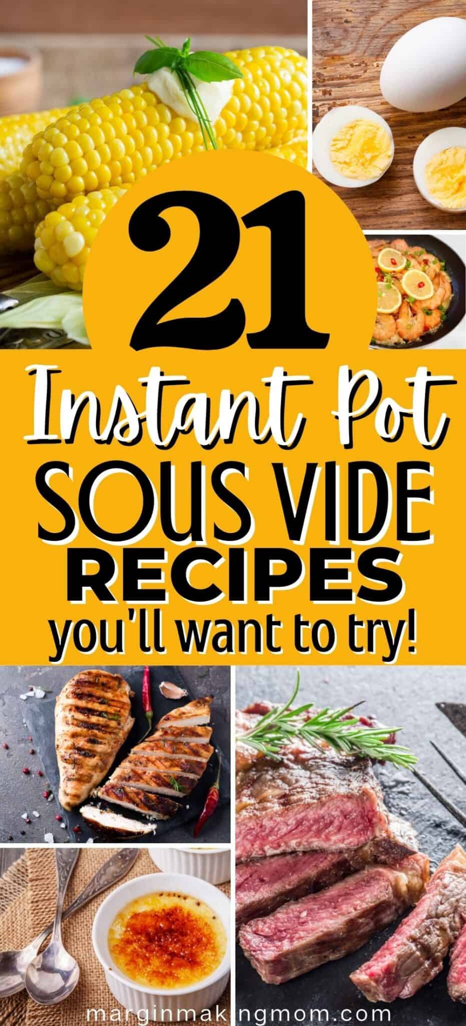 21+ Mouthwatering Instant Pot Sous Vide Recipes - Margin Making Mom®
