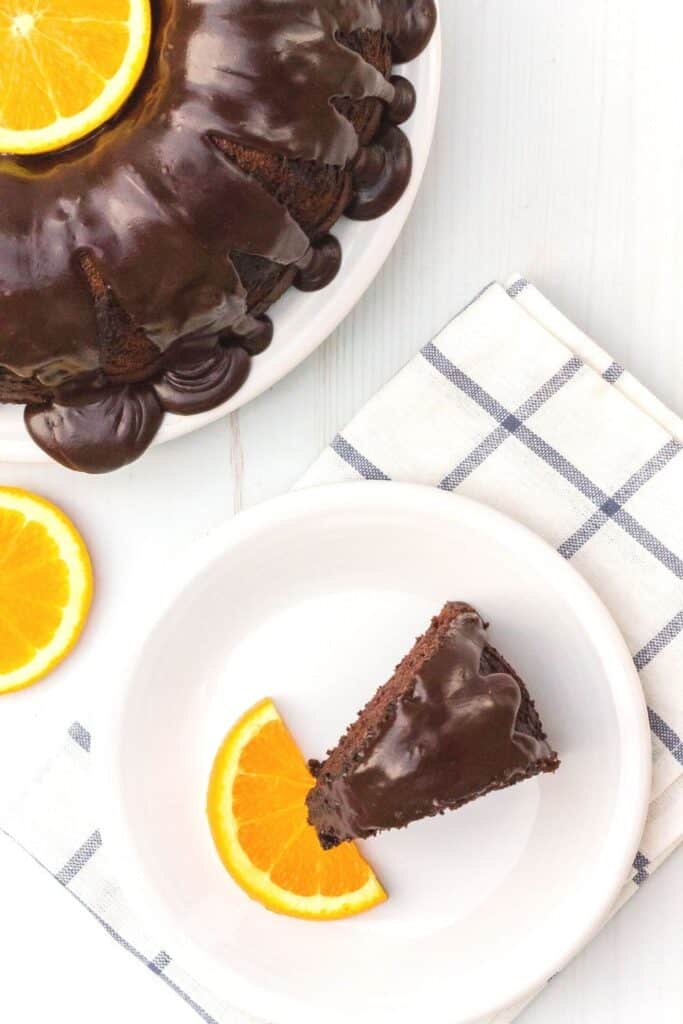 Decadent Chocolate Orange Cake - An Easy Yet Lovely Dessert - Margin ...