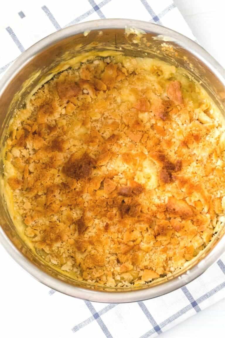 Easy Instant Pot Cheesy Potatoes (Funeral Potatoes) - Margin Making Mom®