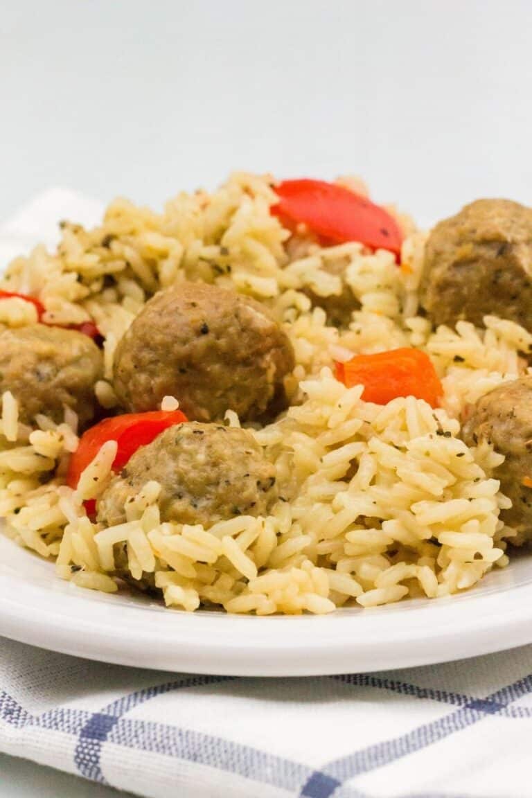 How to Make Delicious Cheesy Italian Instant Pot Meatballs and Rice