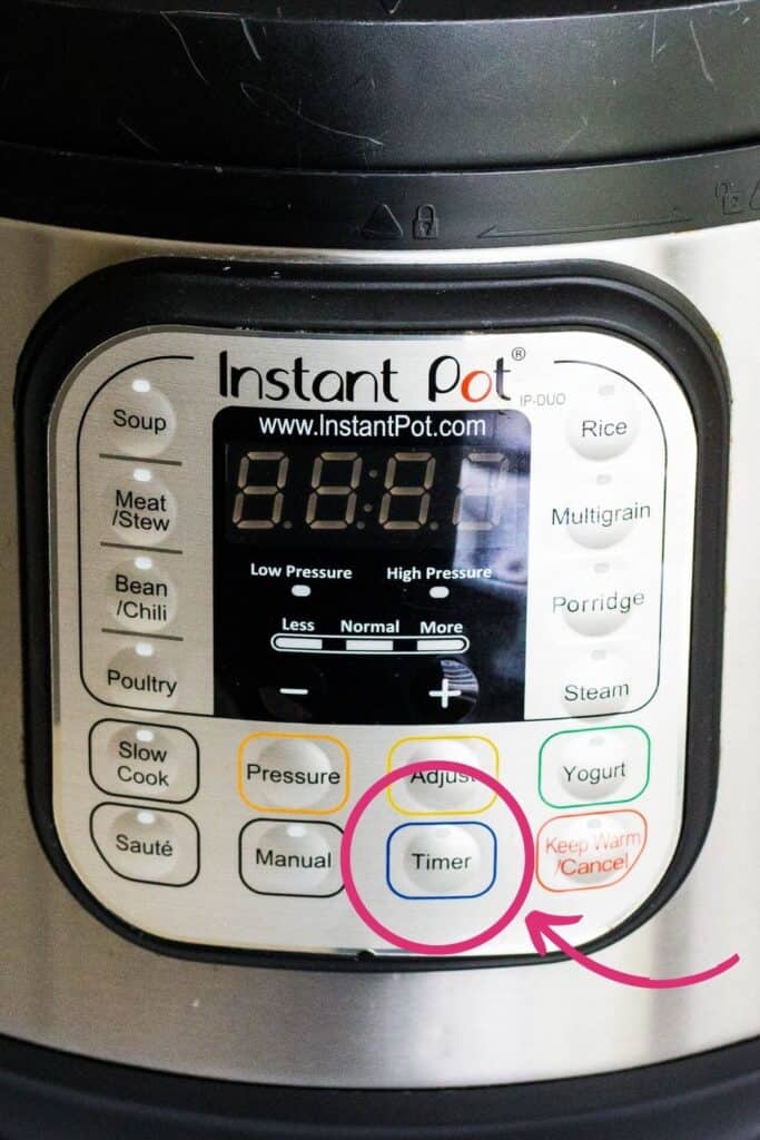 How the Instant Pot Timer Works - Margin Making Mom®