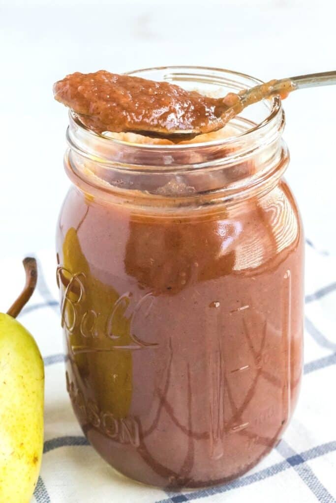 Easy Pear Butter Recipe (Instant Pot, Slow Cooker, or Stove Top ...