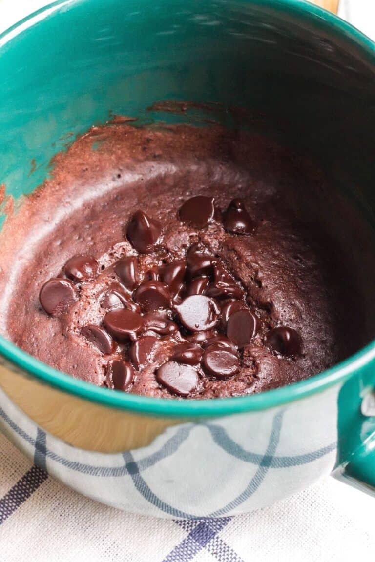 Easy Instant Pot Chocolate Mug Cake - Margin Making Mom®