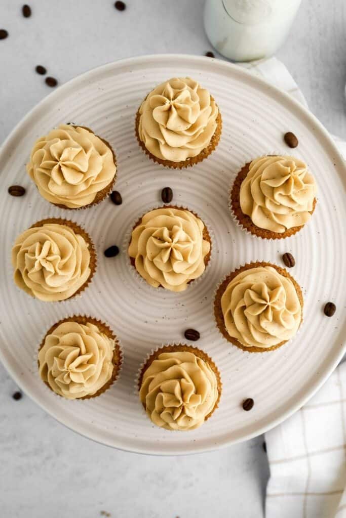 Easy Coffee Cupcakes with Luscious Coffee Buttercream