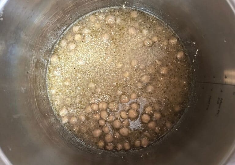Easy Instant Pot Greek Chickpeas with Quinoa - Margin Making Mom®