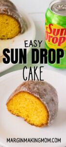 Easy Southern Sun Drop Cake (From a Cake Mix!) - Margin Making Mom®