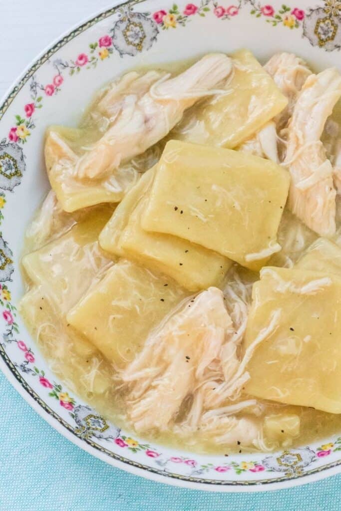 Easy Chicken and Dumplings Recipe with Frozen Dumplings - Margin Making ...