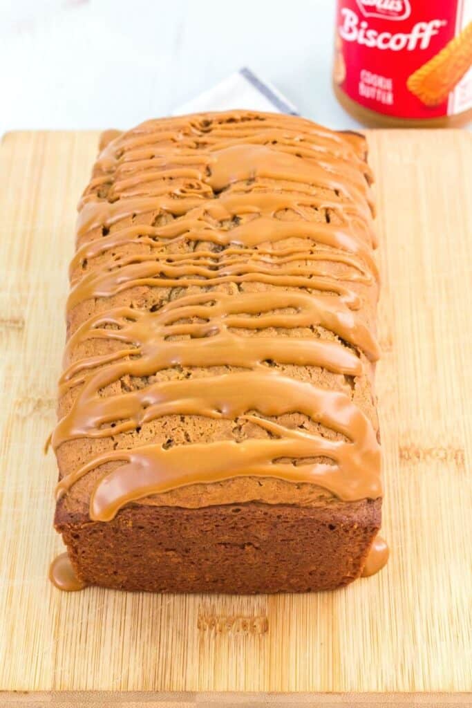Easy Lotus Biscoff Loaf Cake (From a Mix) - Margin Making Mom®