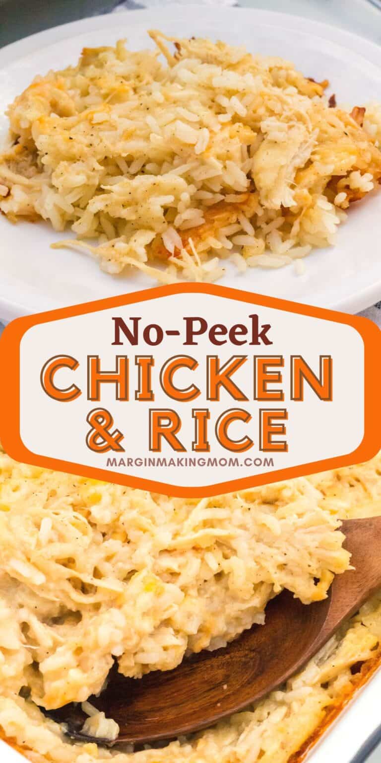 Easy No-Peek Chicken and Rice - Margin Making Mom®