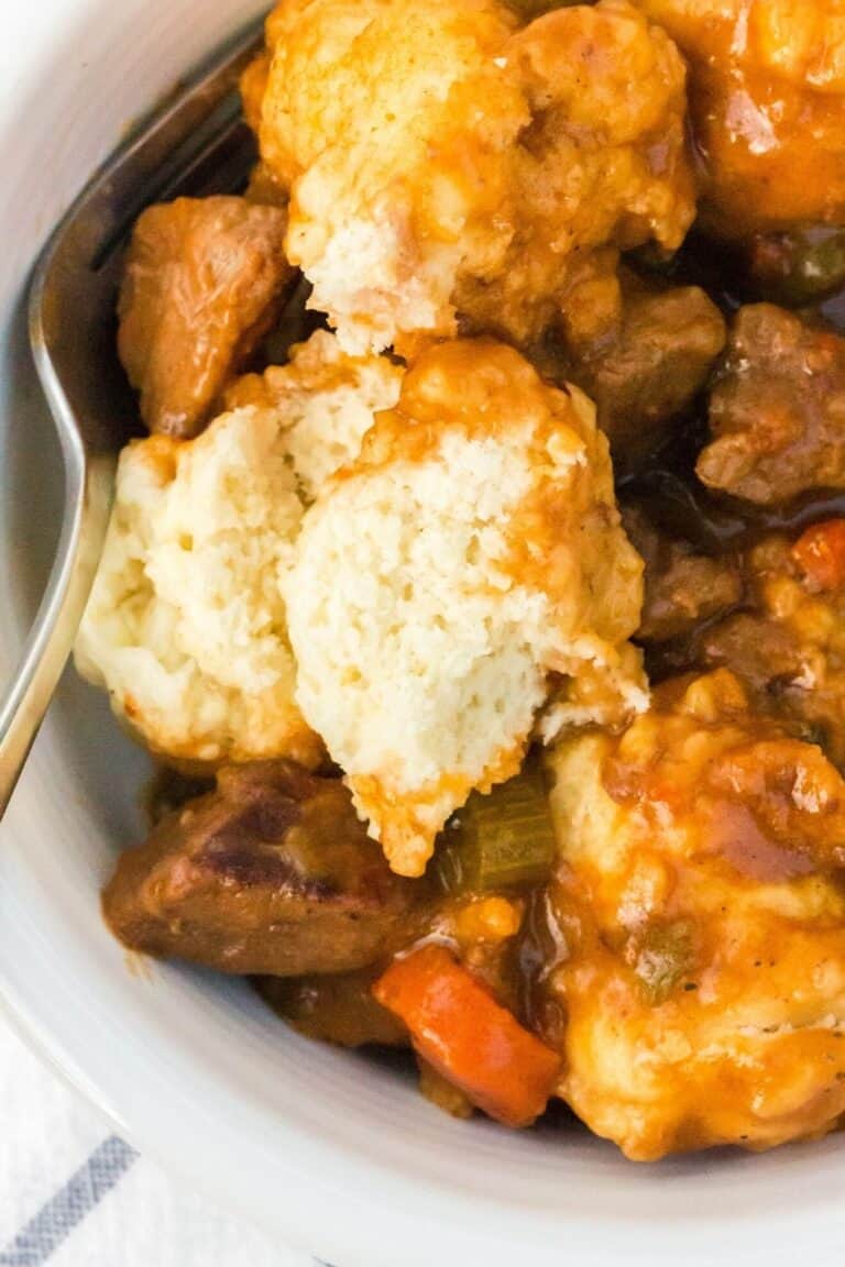 Easy Beef Stew and Dumplings: A Hearty Comfort Food - Margin Making Mom®