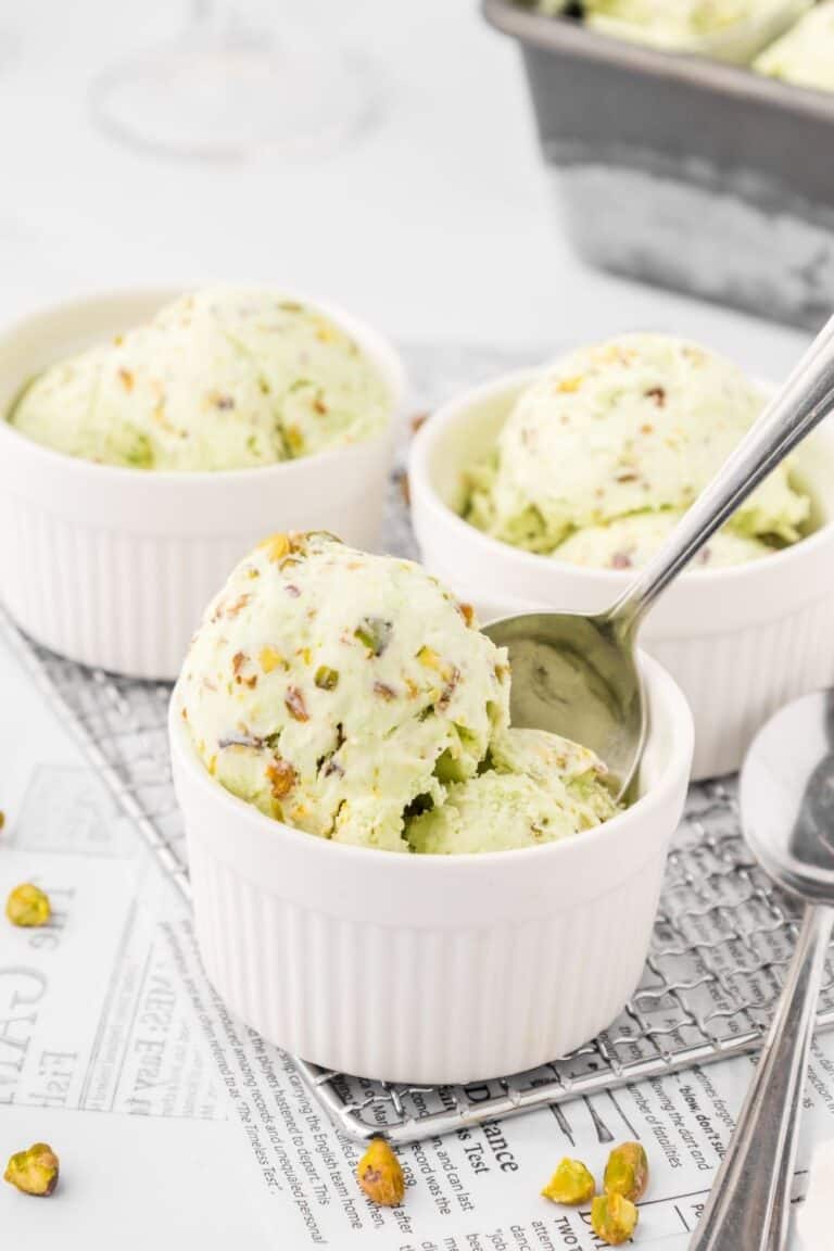 Deliciously Easy No-Churn Pistachio Ice Cream Recipe - Margin Making Mom®