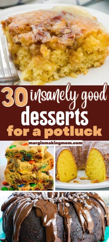 40+ Best Potluck Desserts that Satisfy a Crowd - Margin Making Mom®
