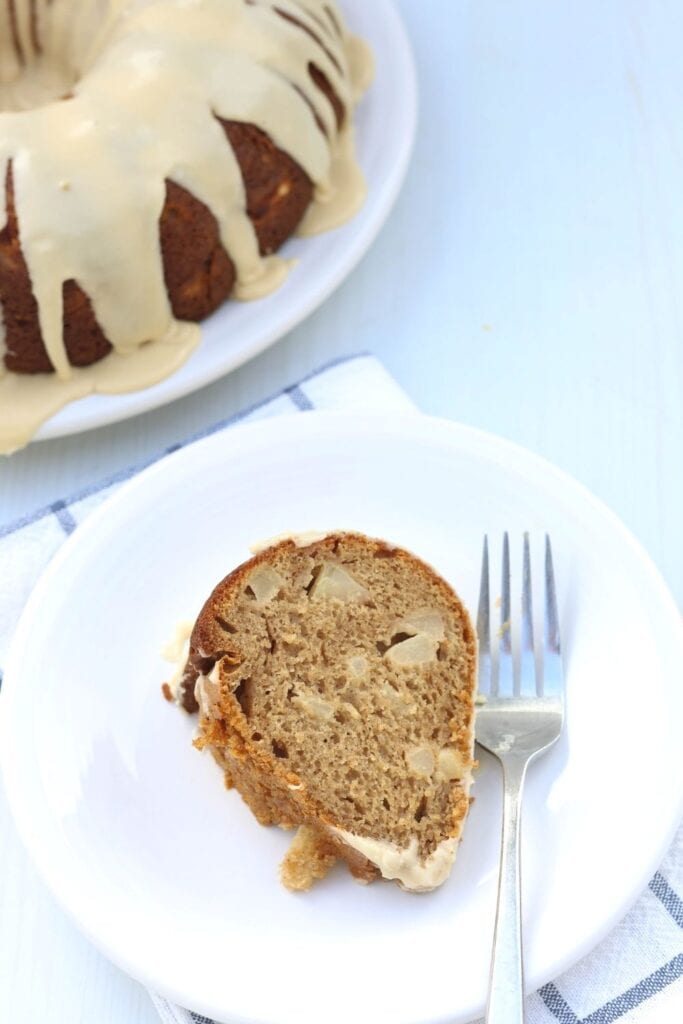 Easy Pear Cake from a Cake Mix - Margin Making Mom®