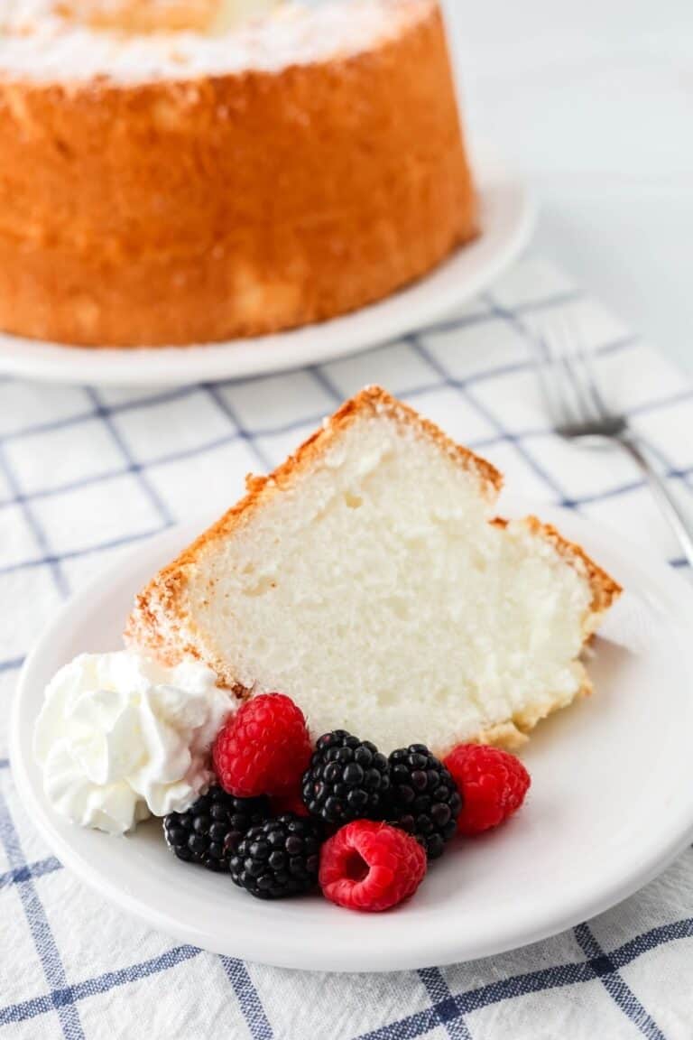 How to Make the Best Angel Food Cake from a Mix - Margin Making Mom®