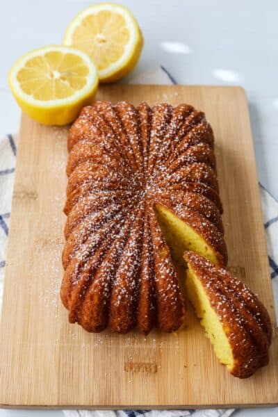 Easy Lemon Loaf Cake from a Mix - Margin Making Mom®