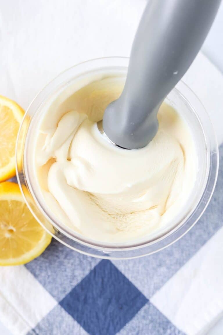 Easiest Ninja Creami Lemon Gelato - Margin Making Mom®