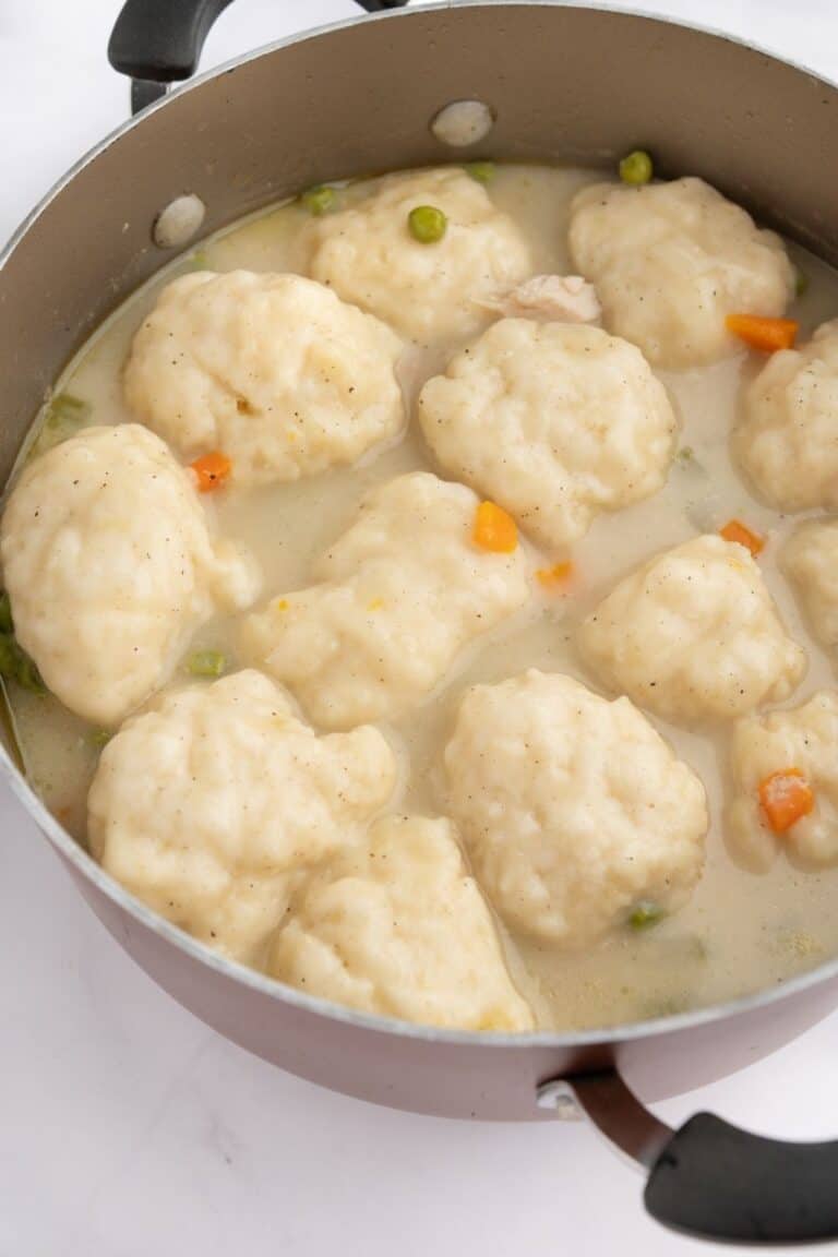 Easy Original Bisquick Dumplings Recipe (Perfectly Fluffy!) - Margin ...