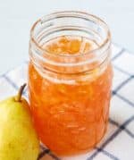 Simple Homemade Pear Jam - Margin Making Mom®