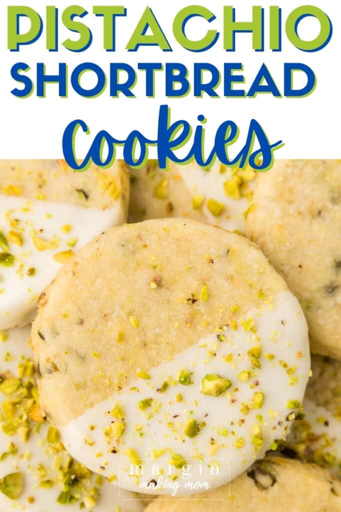 Delicious Pistachio Shortbread Cookies - Margin Making Mom®