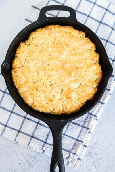 Easy Appalachian Pone Bread (Skillet Biscuit Bread) - Margin Making Mom®