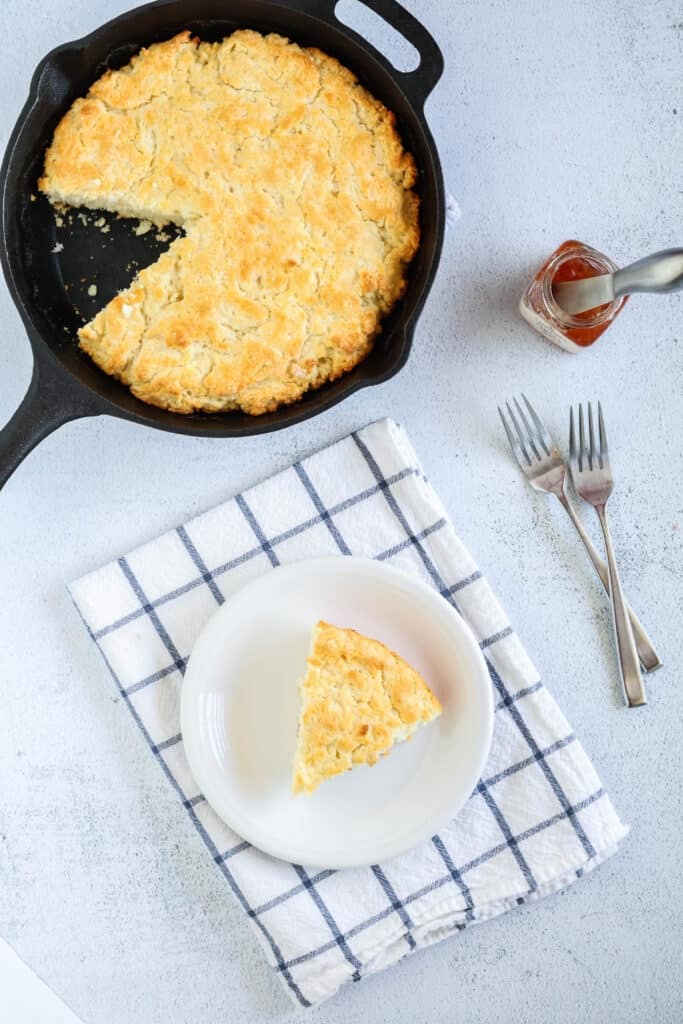 Easy Appalachian Pone Bread (Skillet Biscuit Bread) - Margin Making Mom®