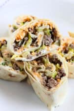 Easy Big Mac Pinwheels - Margin Making Mom®