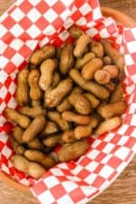 Old Bay Boiled Peanuts (Instant Pot or Slow Cooker) - Margin Making Mom®