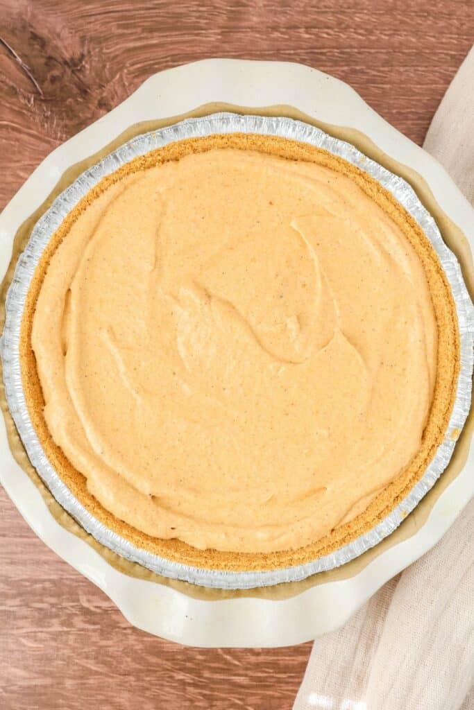 Easy No-Bake Pumpkin Pie - Margin Making Mom®