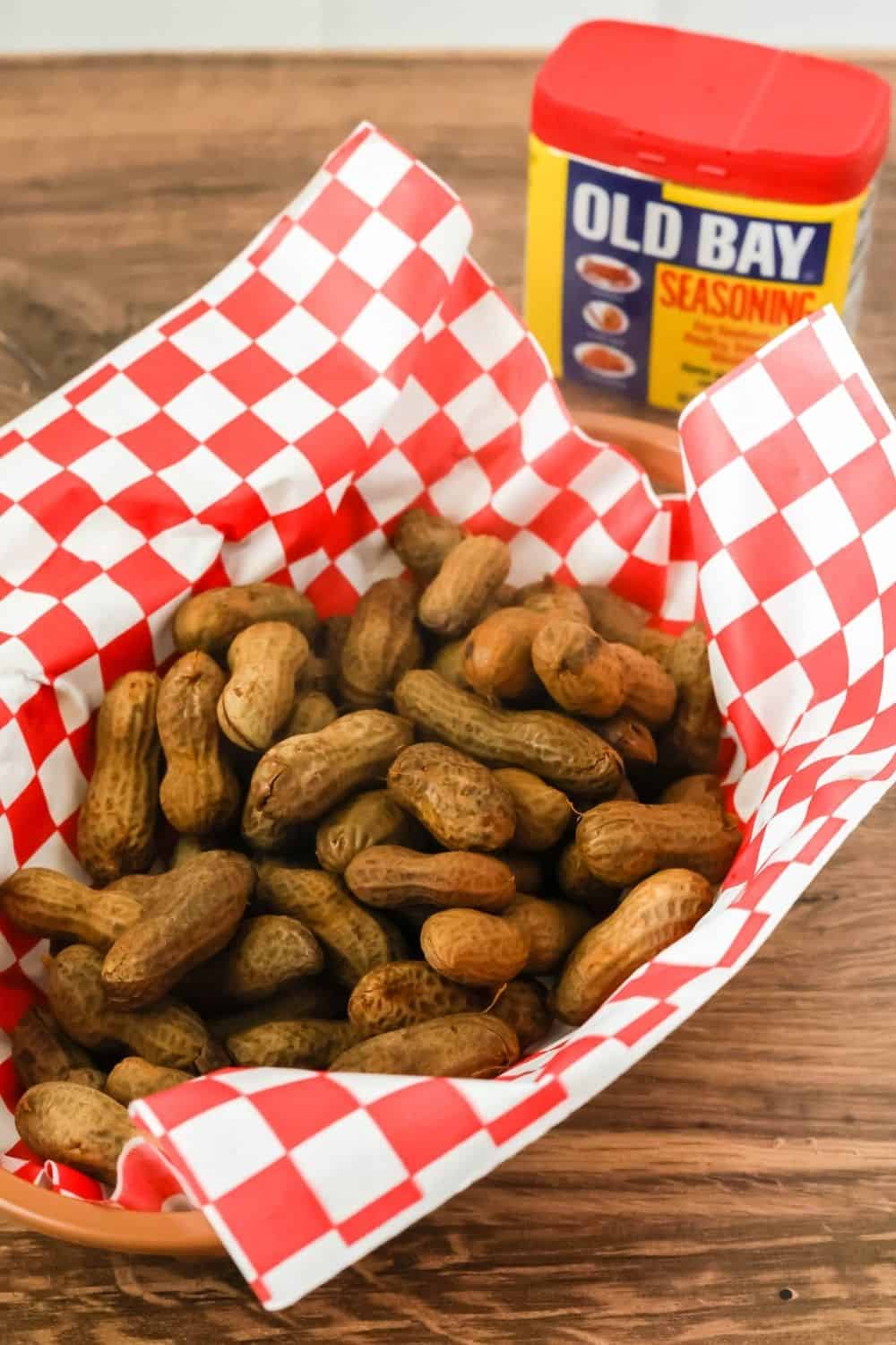 Old Bay Boiled Peanuts (Instant Pot or Slow Cooker) - Margin Making Mom®