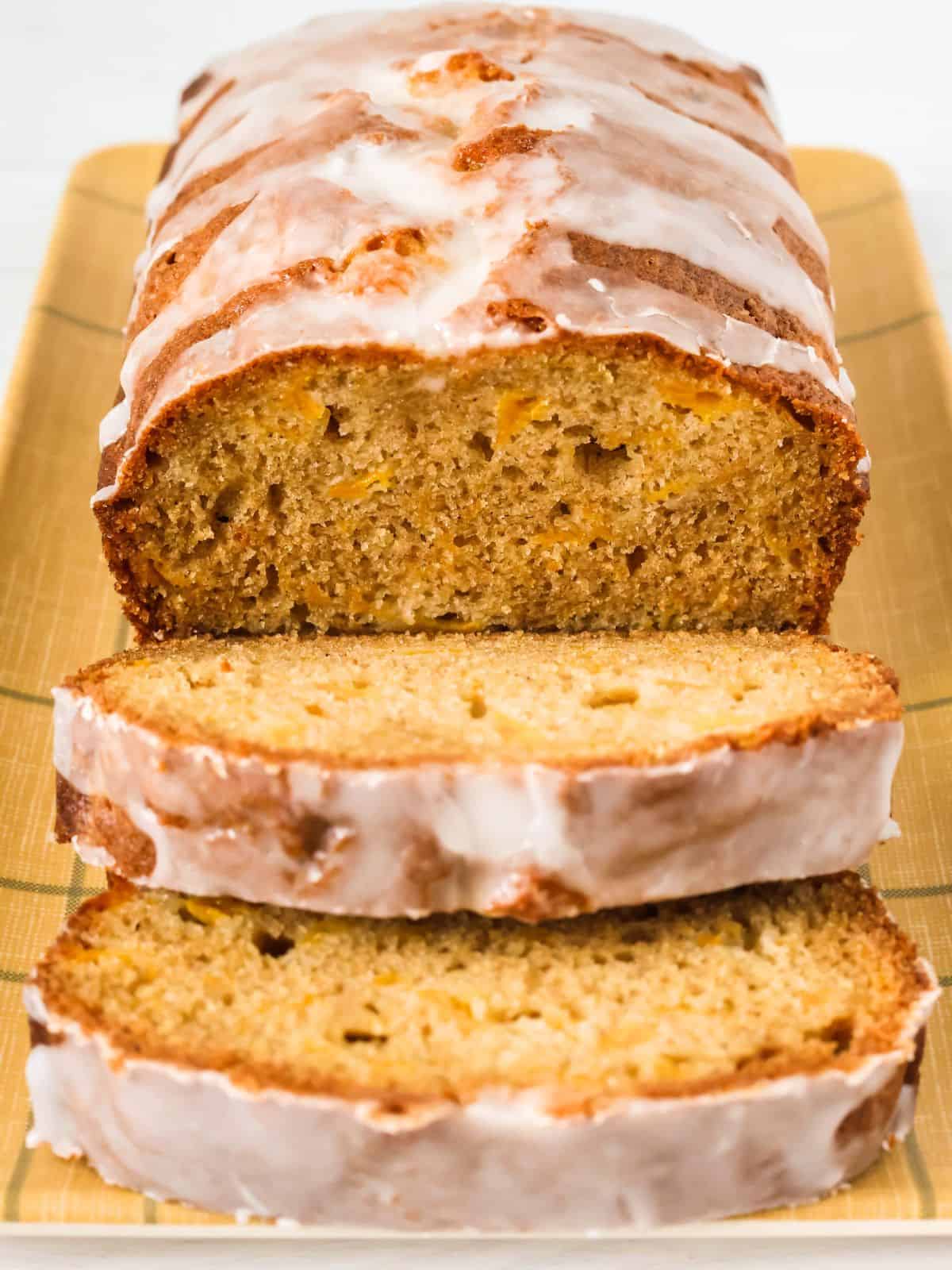 Easy Peach Bread (with Fresh or Canned Peaches) - Margin Making Mom®