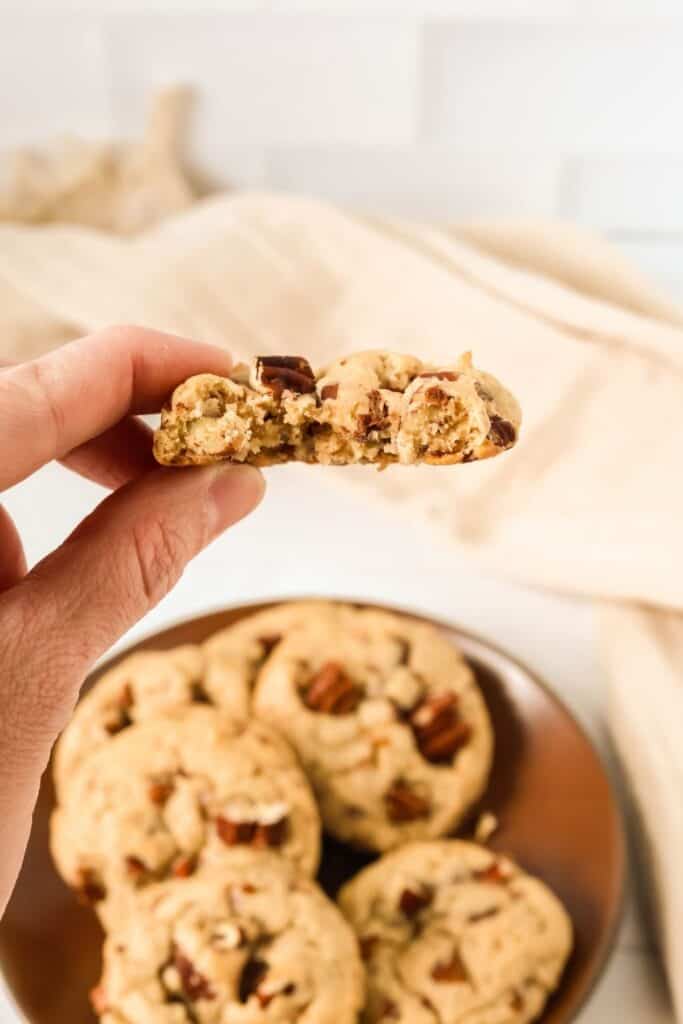 Easy Cake Mix Butter Pecan Cookies - Margin Making Mom®