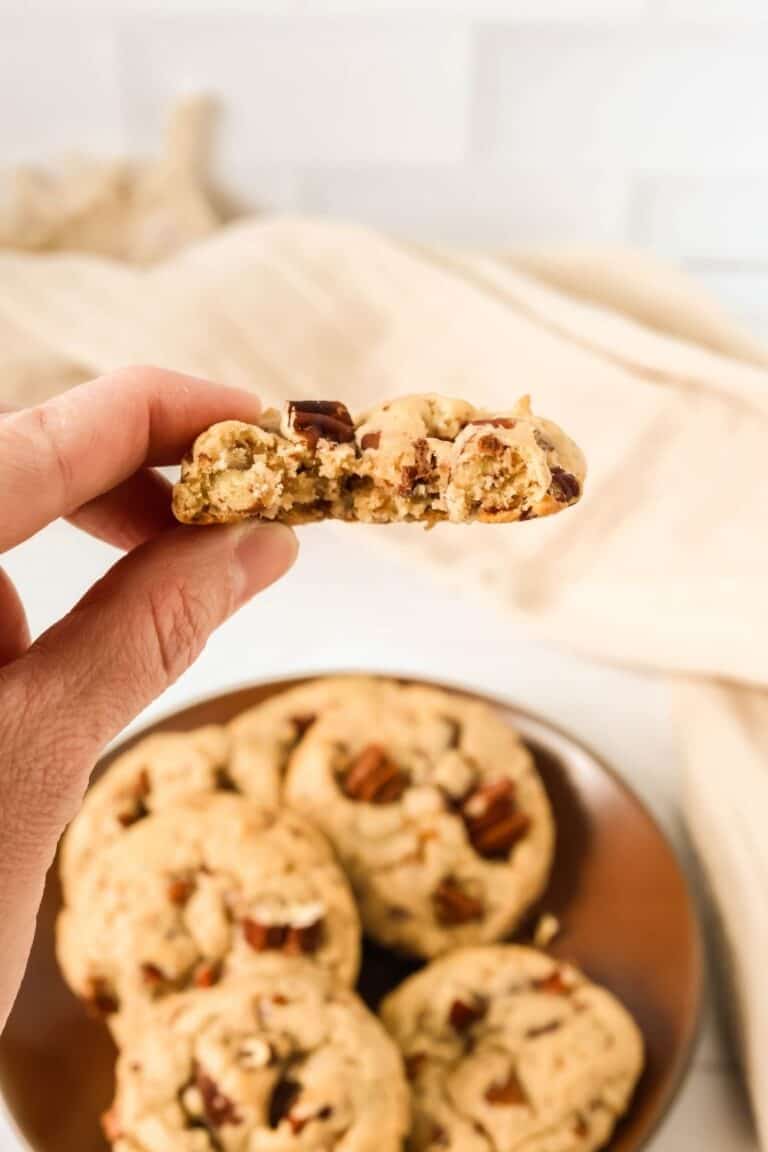 Easy Cake Mix Butter Pecan Cookies - Margin Making Mom®