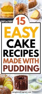 15+ Easy Instant Pudding Cake Recipes - Margin Making Mom®