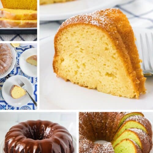 Perfectly Easy Vanilla Pudding Cake - Margin Making Mom®