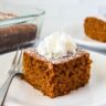 Easy Old-Fashioned Molasses Cake - Margin Making Mom®