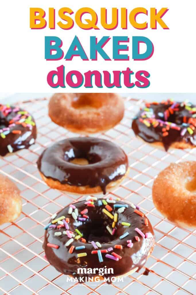 Easy Homemade Baked Donuts (Made with Bisquick) - Margin Making Mom®