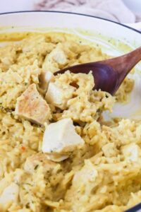 Easy Skillet Knorr Chicken and Rice Casserole - Margin Making Mom®